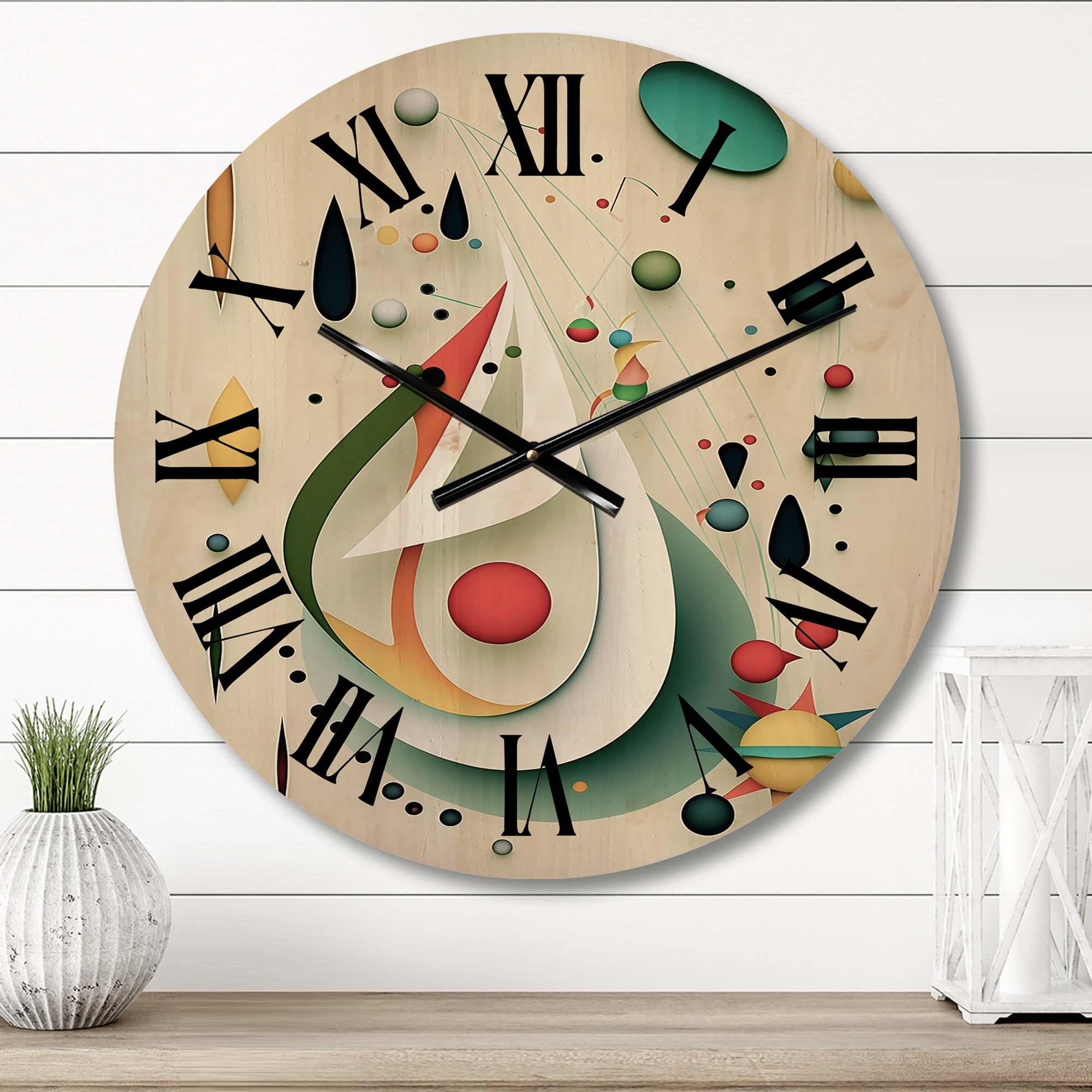 East Urban Home Rebirth Retro Geometry of Awakening IV - Modern ...