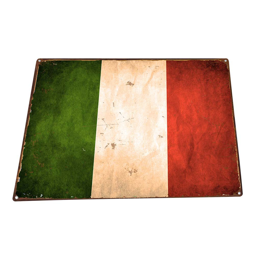 Ebern Designs Vintage Italy Flag Metal Sign - Wayfair Canada