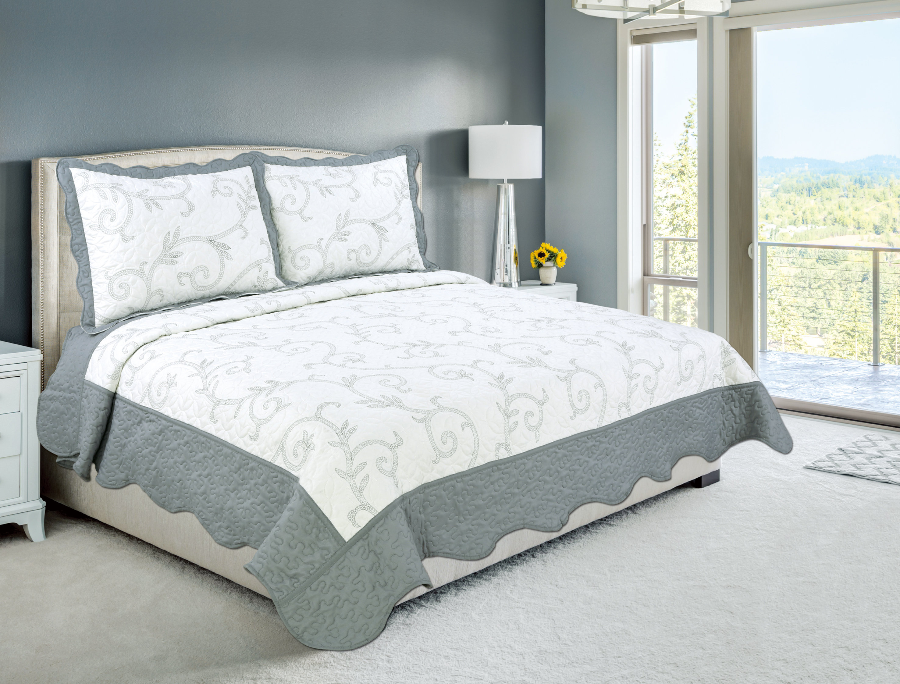 Beauty Sleep Bedding Cotton Blend Quilt Set & Reviews - Wayfair Canada
