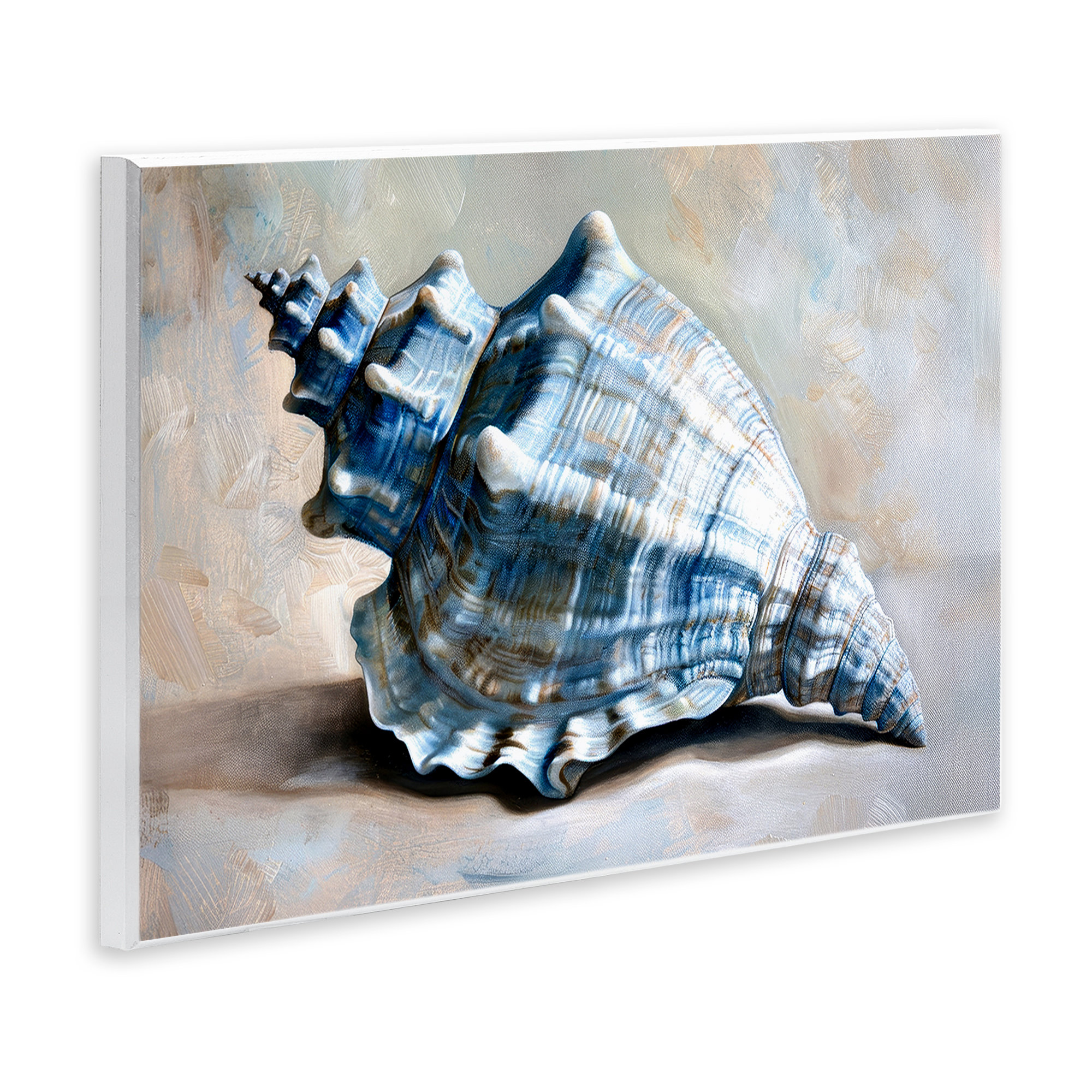 Dakota Fields Classic Ocean Conch Wall Plaque Art by Petal Prints ...