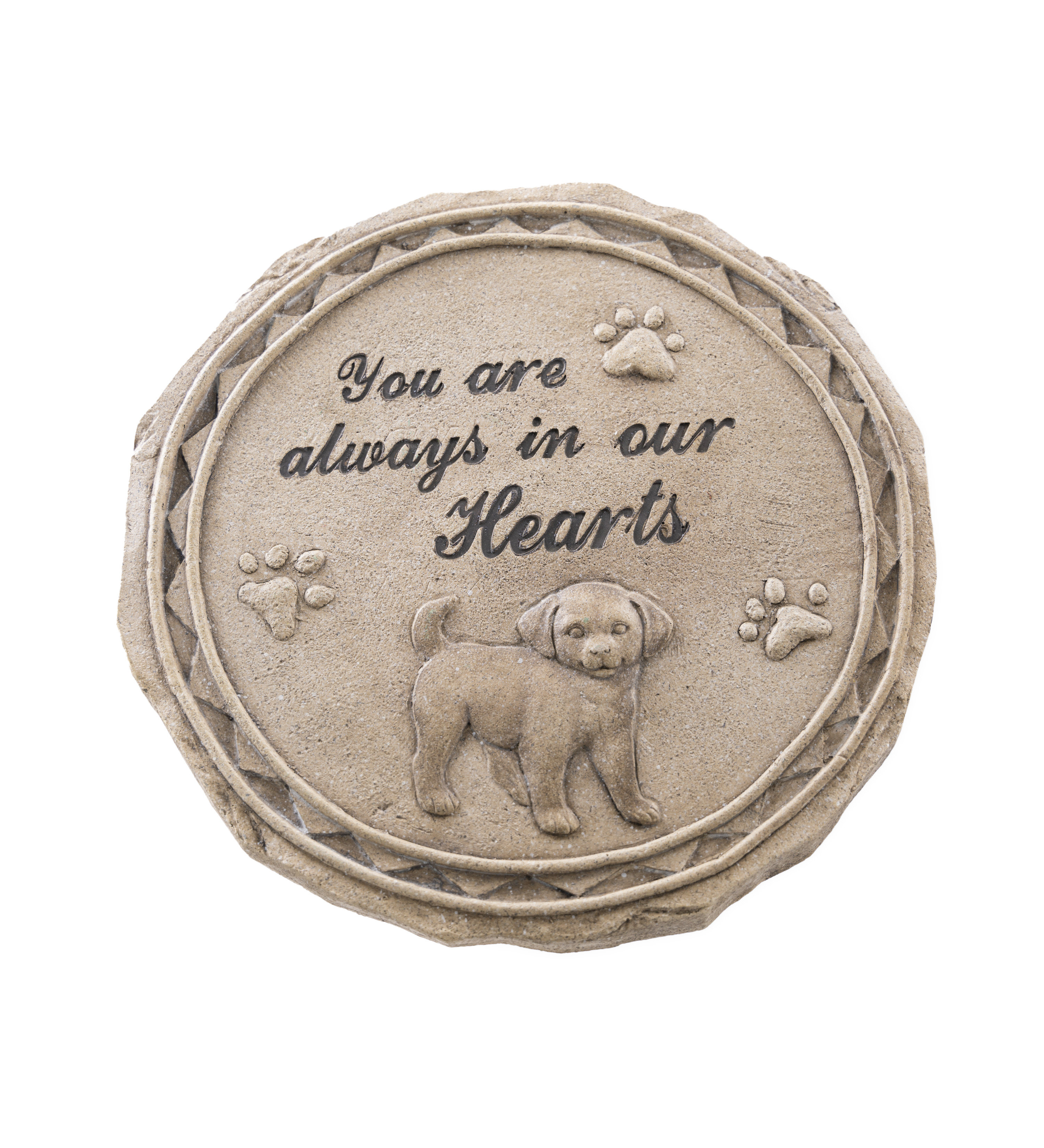 Wind & Weather Concrete Animals Memorial Plaque/Stone | Wayfair