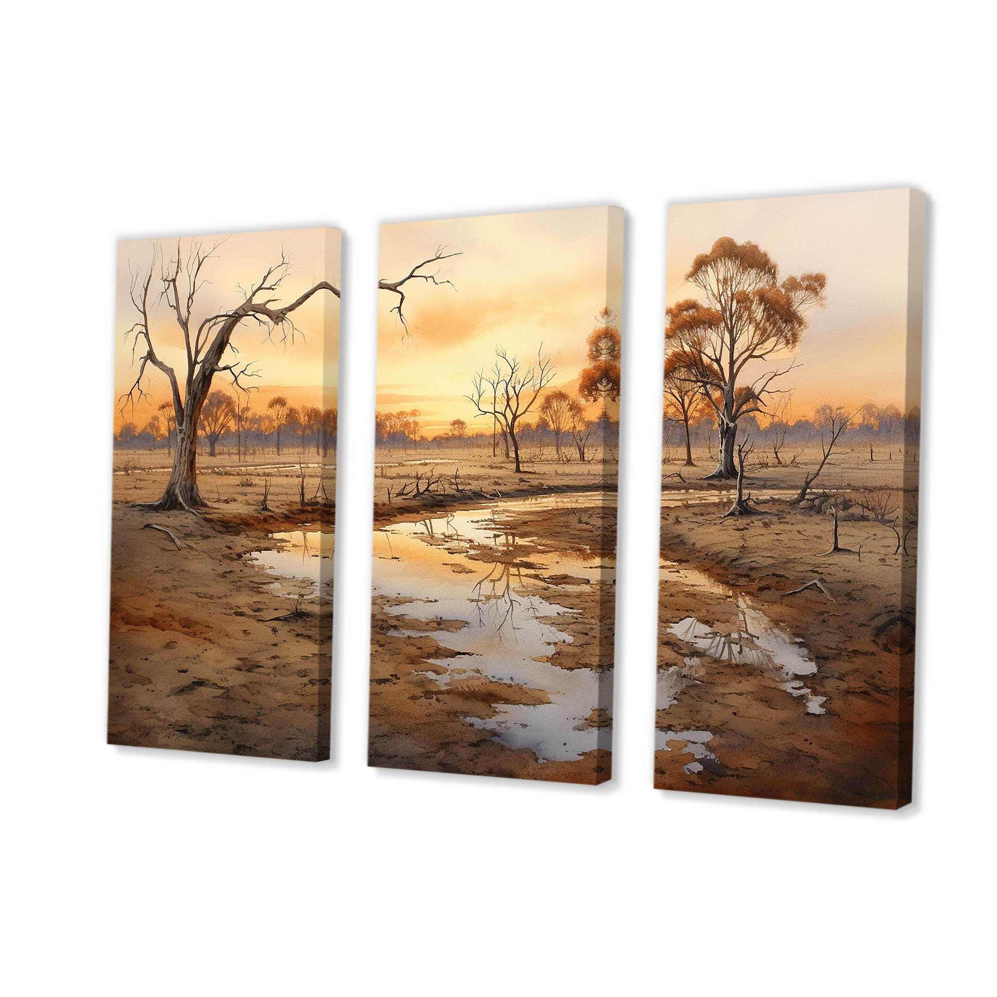 Lark Manor™ Australian Outback Landscape VI - Australia Wall Art | Wayfair