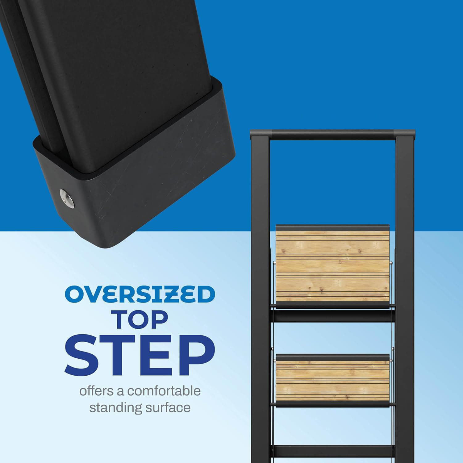 WFX Utility™ 2 - Step Aluminum Folding Small Step Ladder | Wayfair