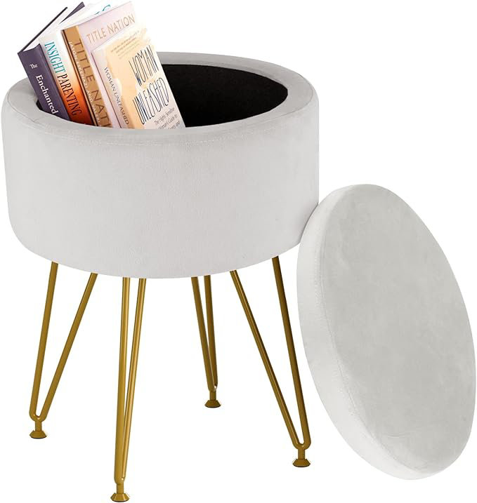 Mercer41 Chirata Metal Accent Stool | Wayfair