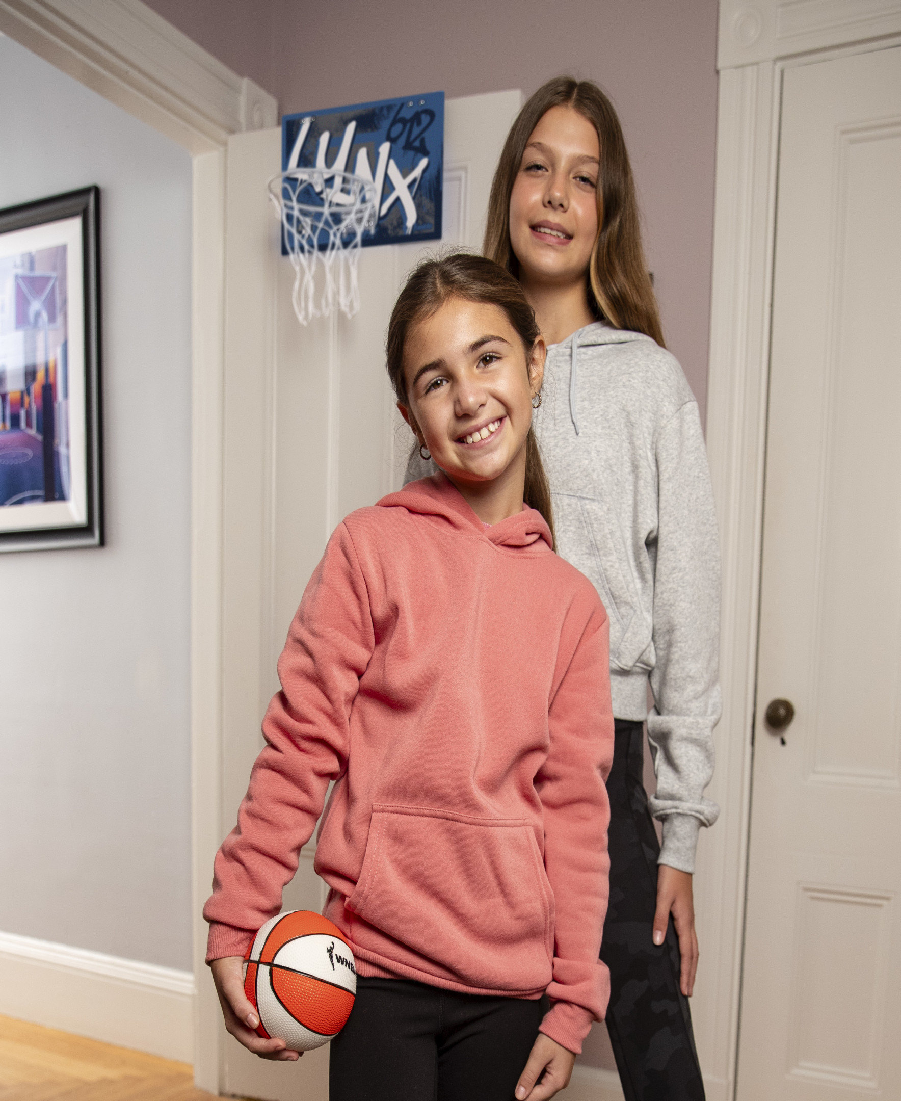 Franklin Sports WNBA Minnesota Lynx Over The Door Basketball Hoop ...