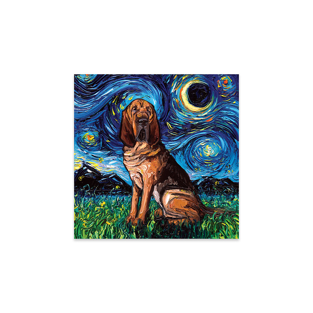 Red Barrel Studio Bloodhound Night Print On Acrylic Glass - Wayfair Canada
