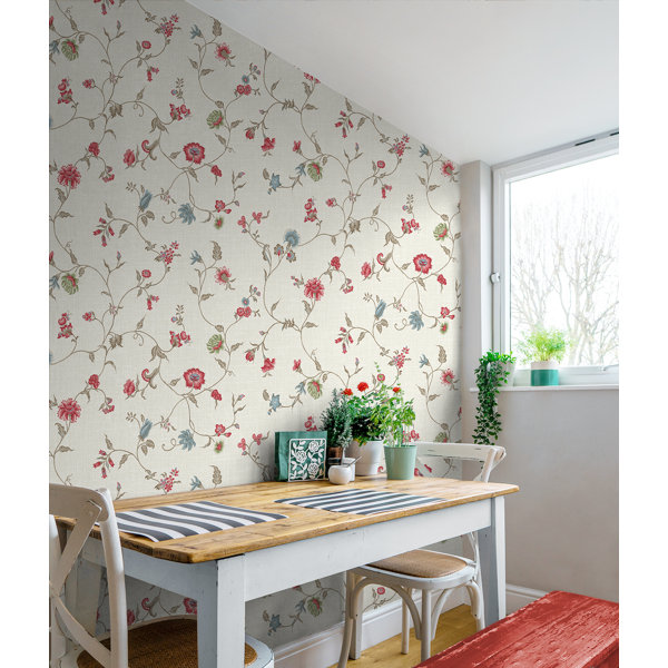 Lark Manor Tollett Floral Roll | Wayfair
