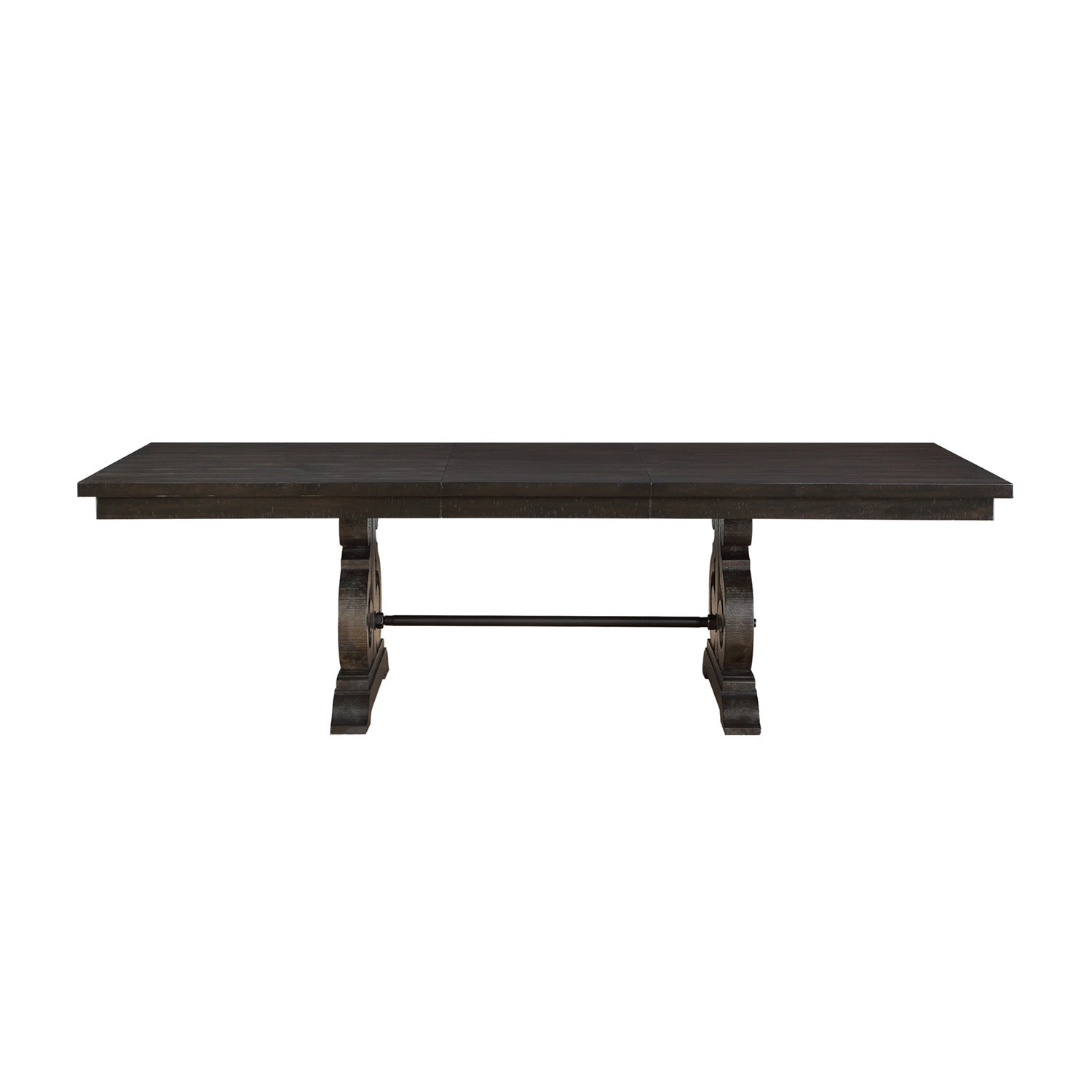 One Allium Way Rectangular Wooden Dining Table With Removable Leaf In ...