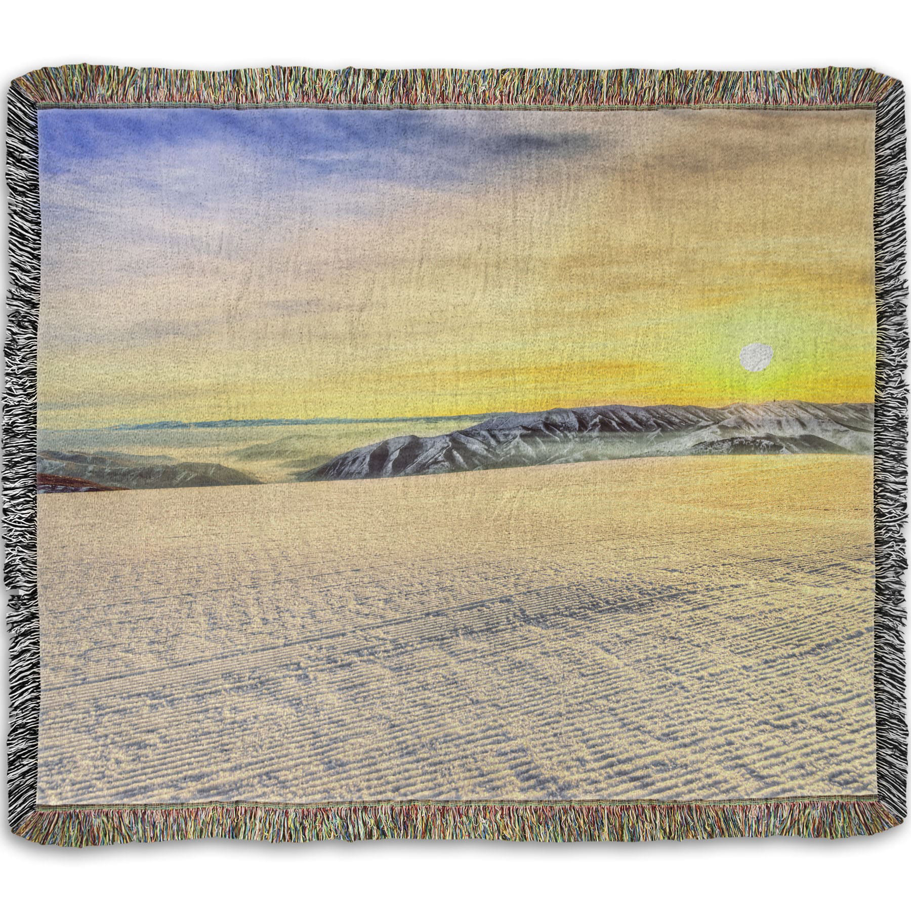 The Finishing Touch Woven Throw Blanket, Sundance Sunrise by Scott ...