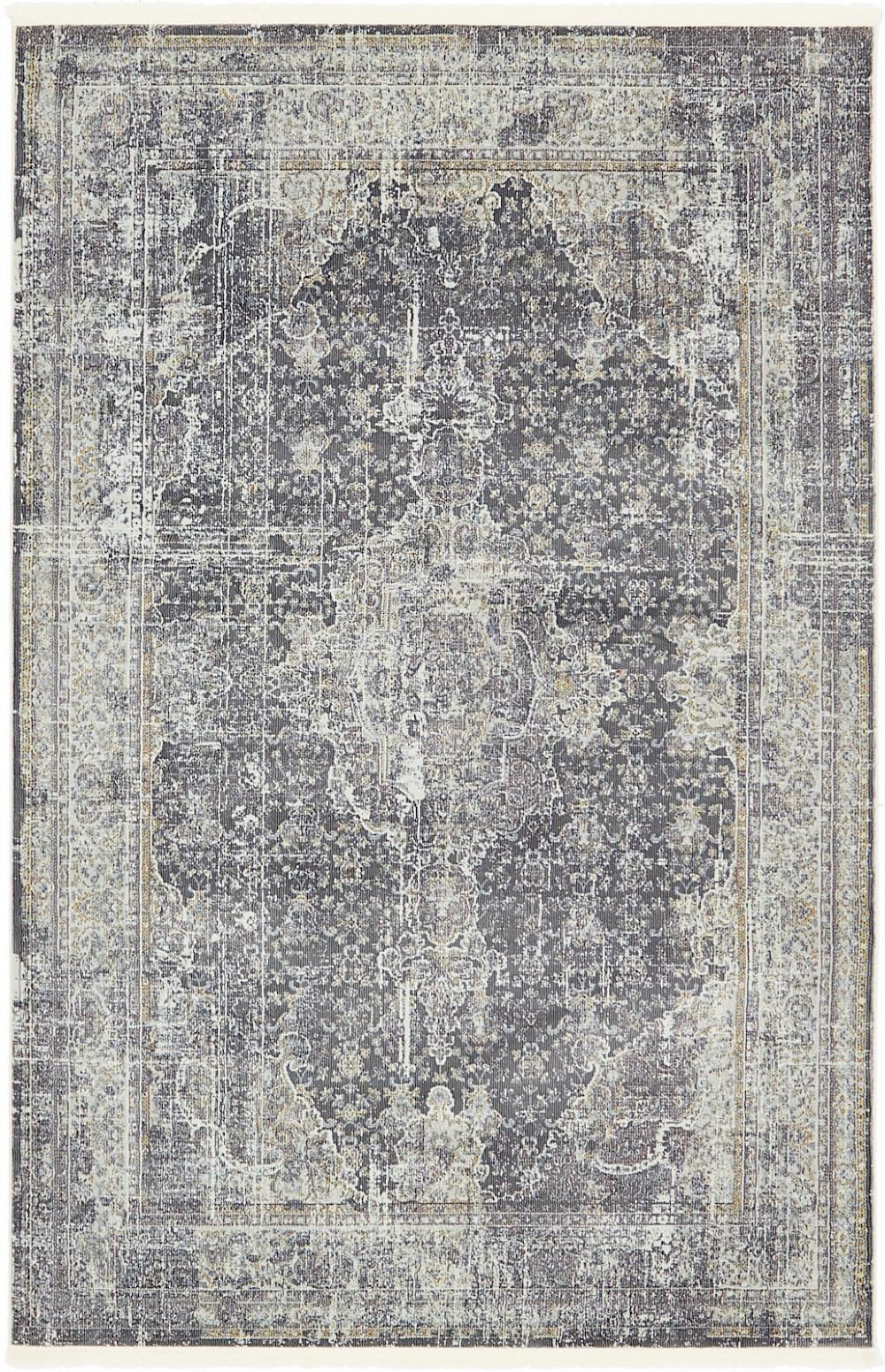 Williston Forge Deatherage Oriental Gray Area Rug | Wayfair