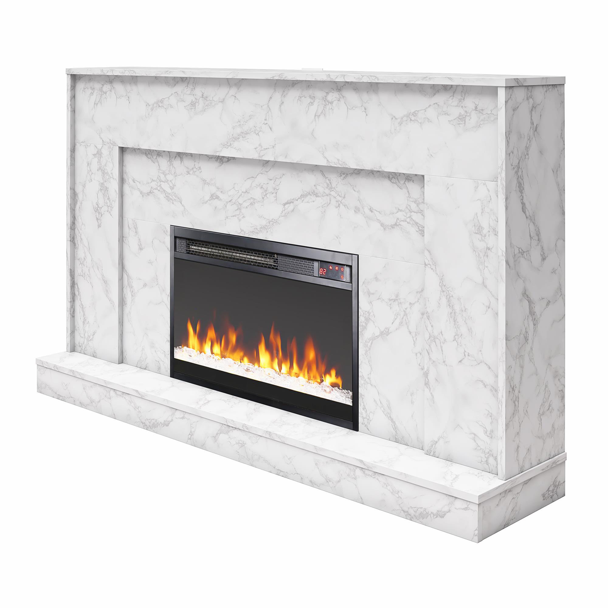 CosmoLiving by Cosmopolitan Liberty Mantel Fireplace & Reviews | Wayfair
