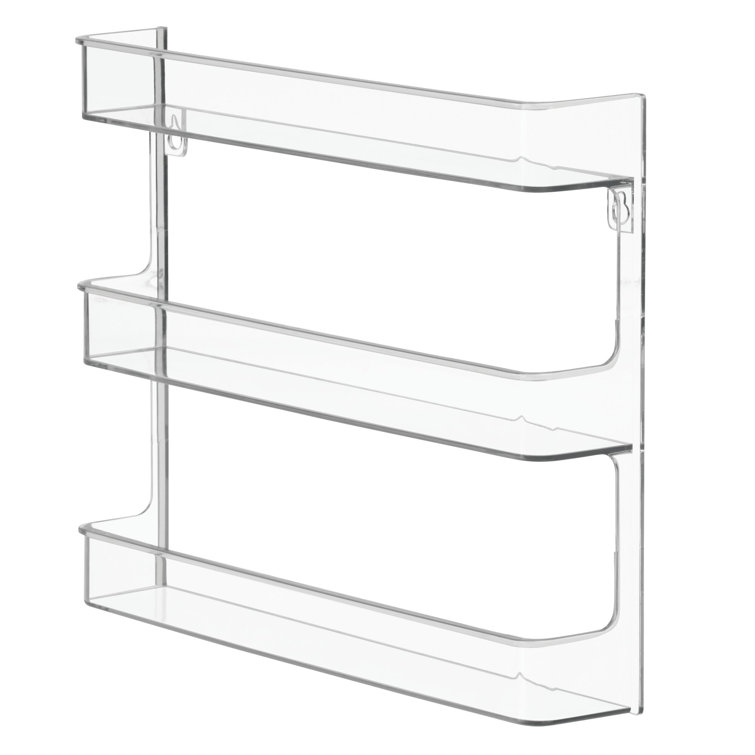 iDesign RPET Clarity Wall Mount Nail Polish Rack M2 - Wayfair Canada