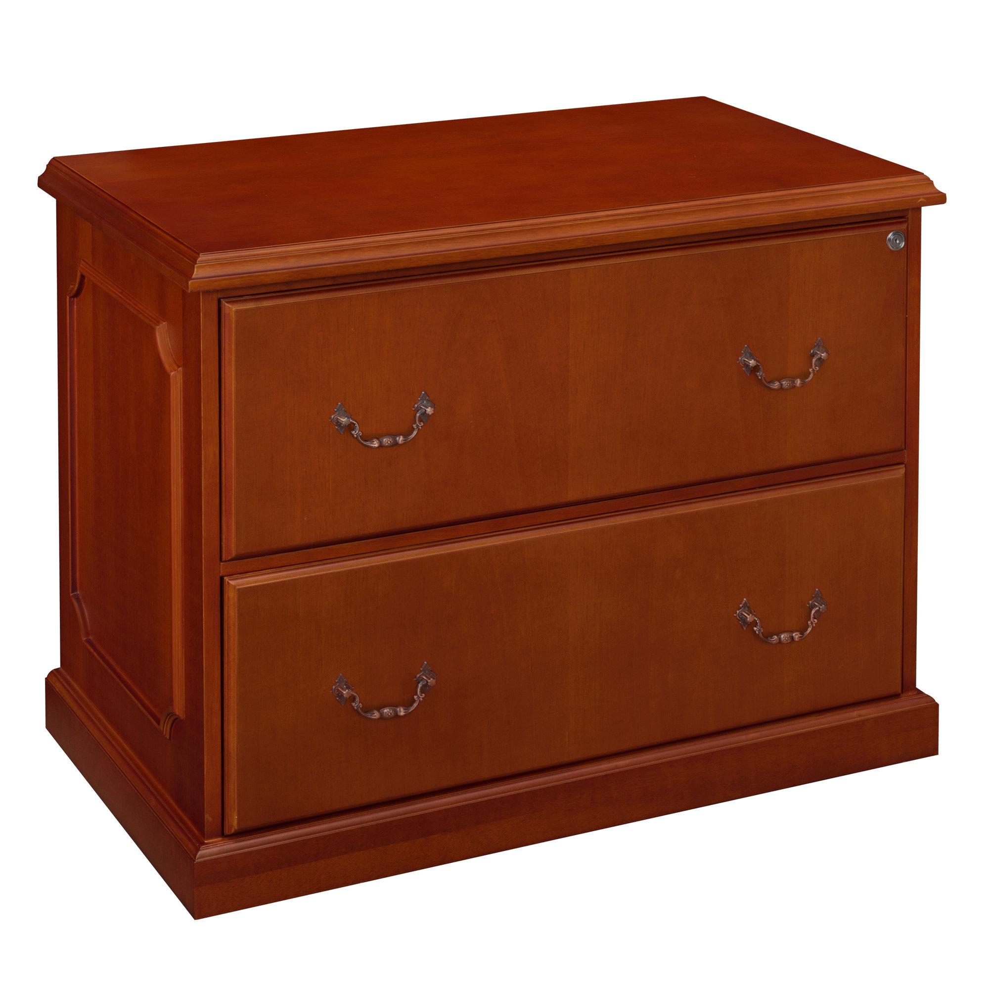 Charlton Home® Prestige 36 In. Lateral File- Cherry - Wayfair Canada