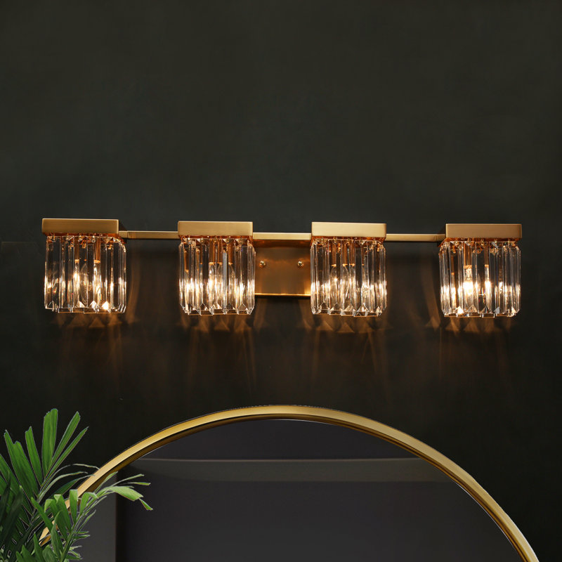 Willa Arlo™ Interiors Barela 4 - Light Vanity Light | Wayfair