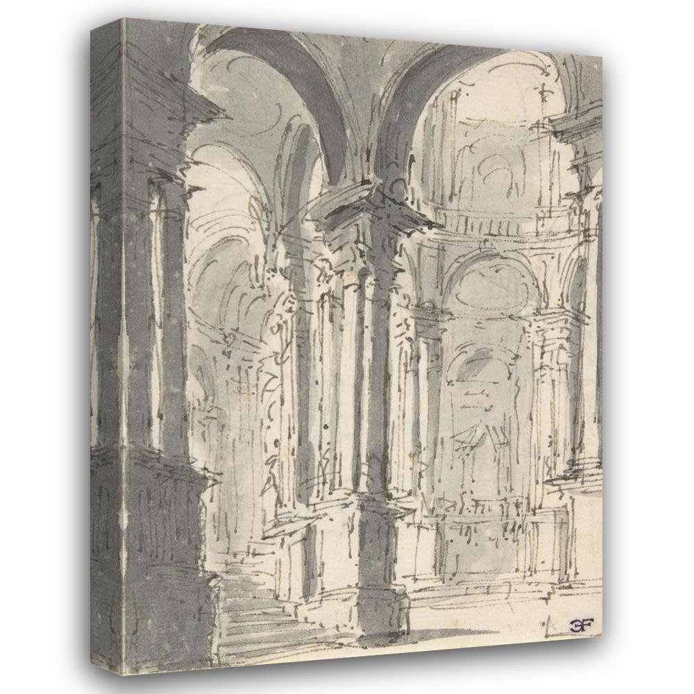 Lark Manor™ "Design for Stage Set with a Circular Arcade" by Giovanni ...