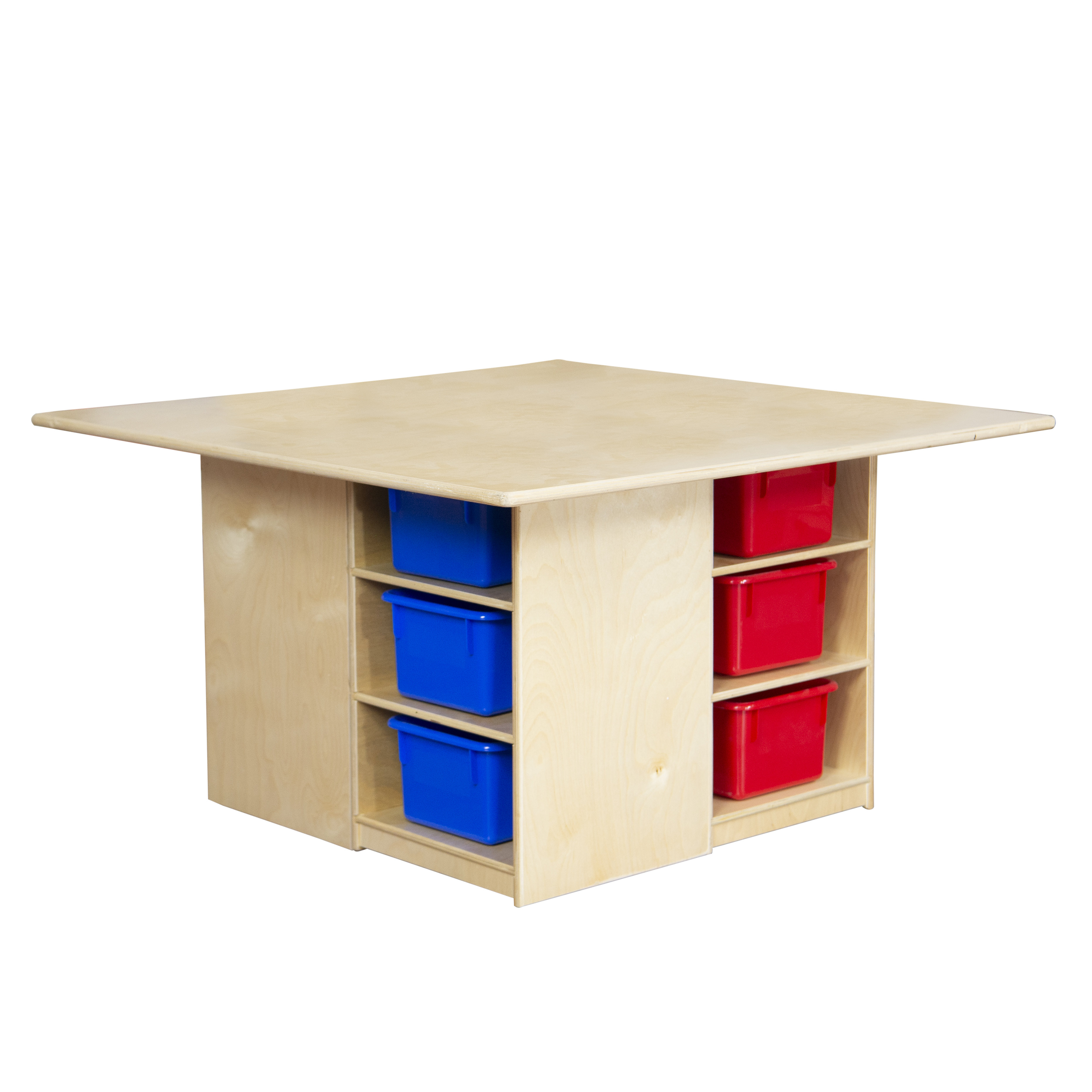 Wood Designs Cubbie Table with Twelve Trays | Wayfair