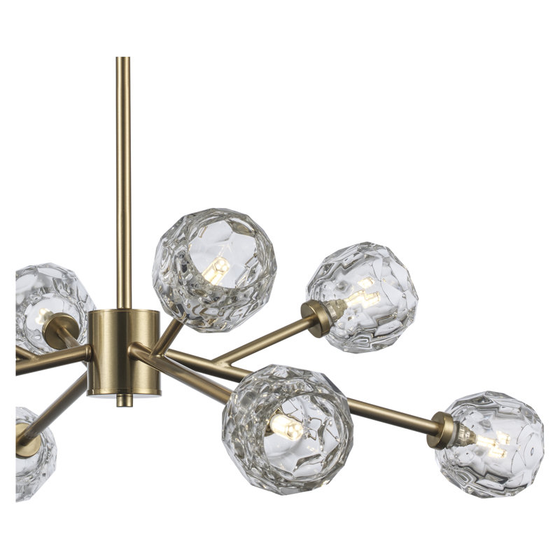 Mercer41 Quaseem 8 - Light LED Sputnik Sphere Chandelier | Wayfair