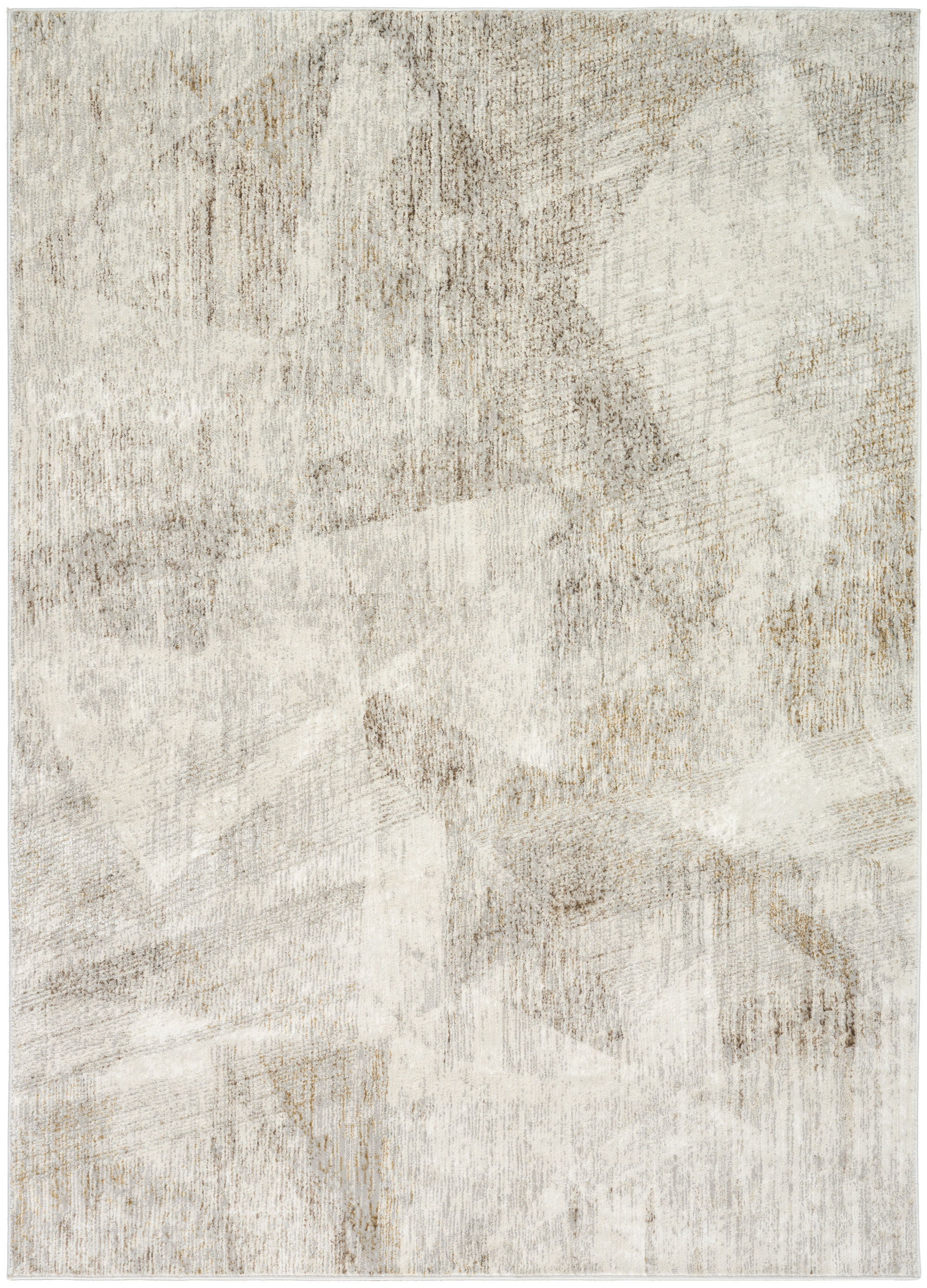Calvin Klein CK073 Compass Ivory Multicolor Modern Indoor Rug | Wayfair