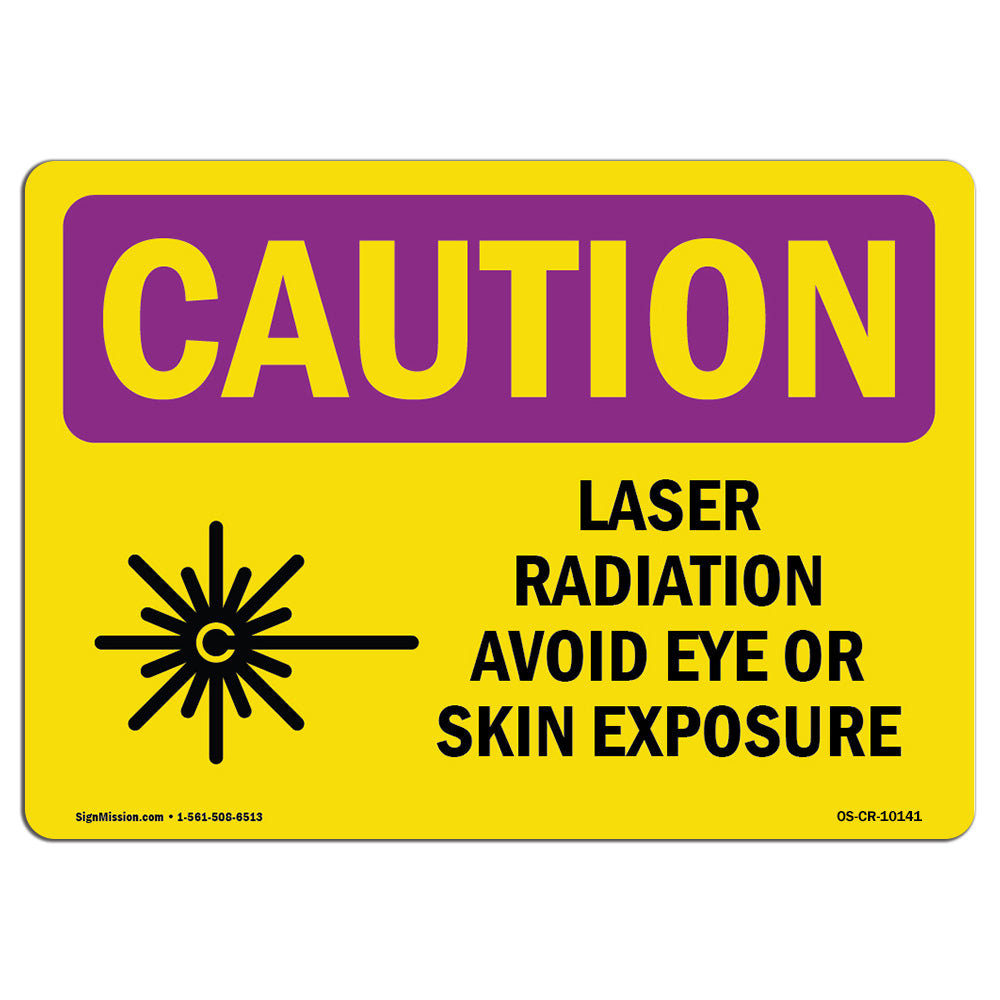 SignMission OSHA CAUTION RADIATION Sign - Wayfair Canada