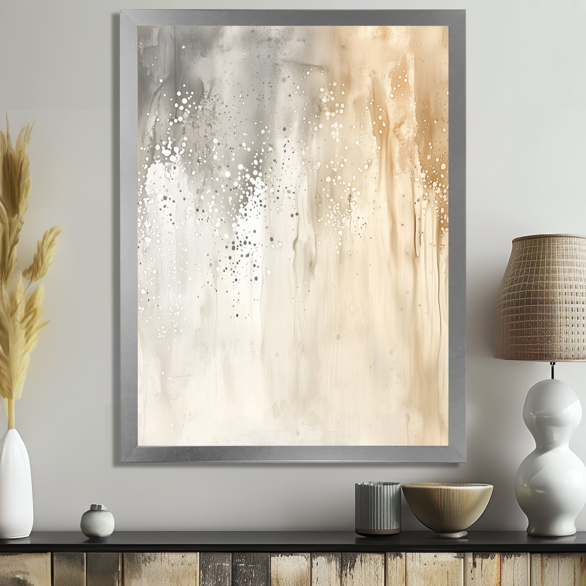East Urban Home Omprakash - Abstract Modern Transitional Wall Décor ...