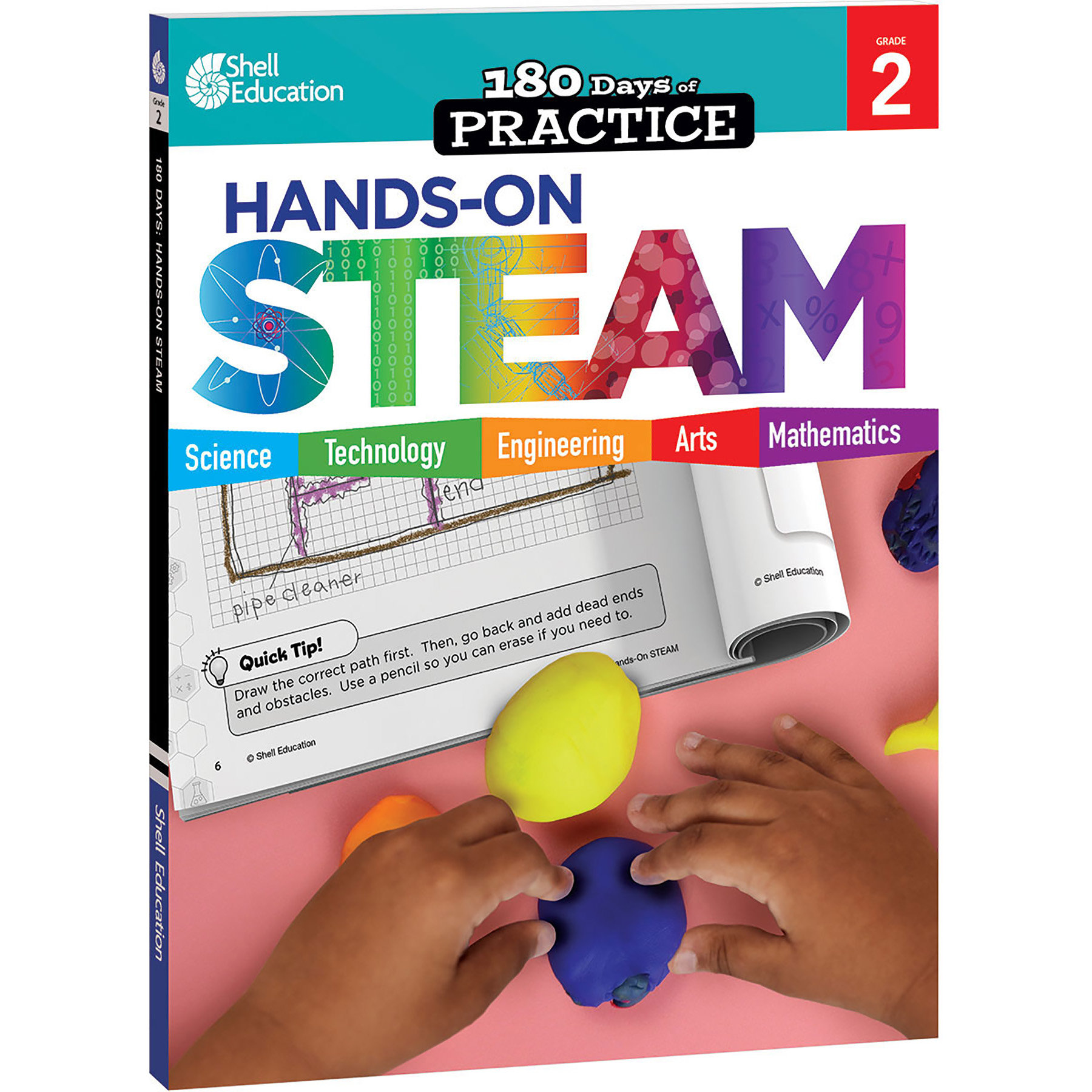 Shell Education Hands-On STEAM Grade 2 | Wayfair