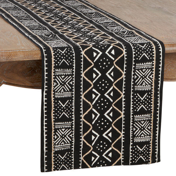 Union Rustic Gillispie Cotton Table Runner & Reviews | Wayfair