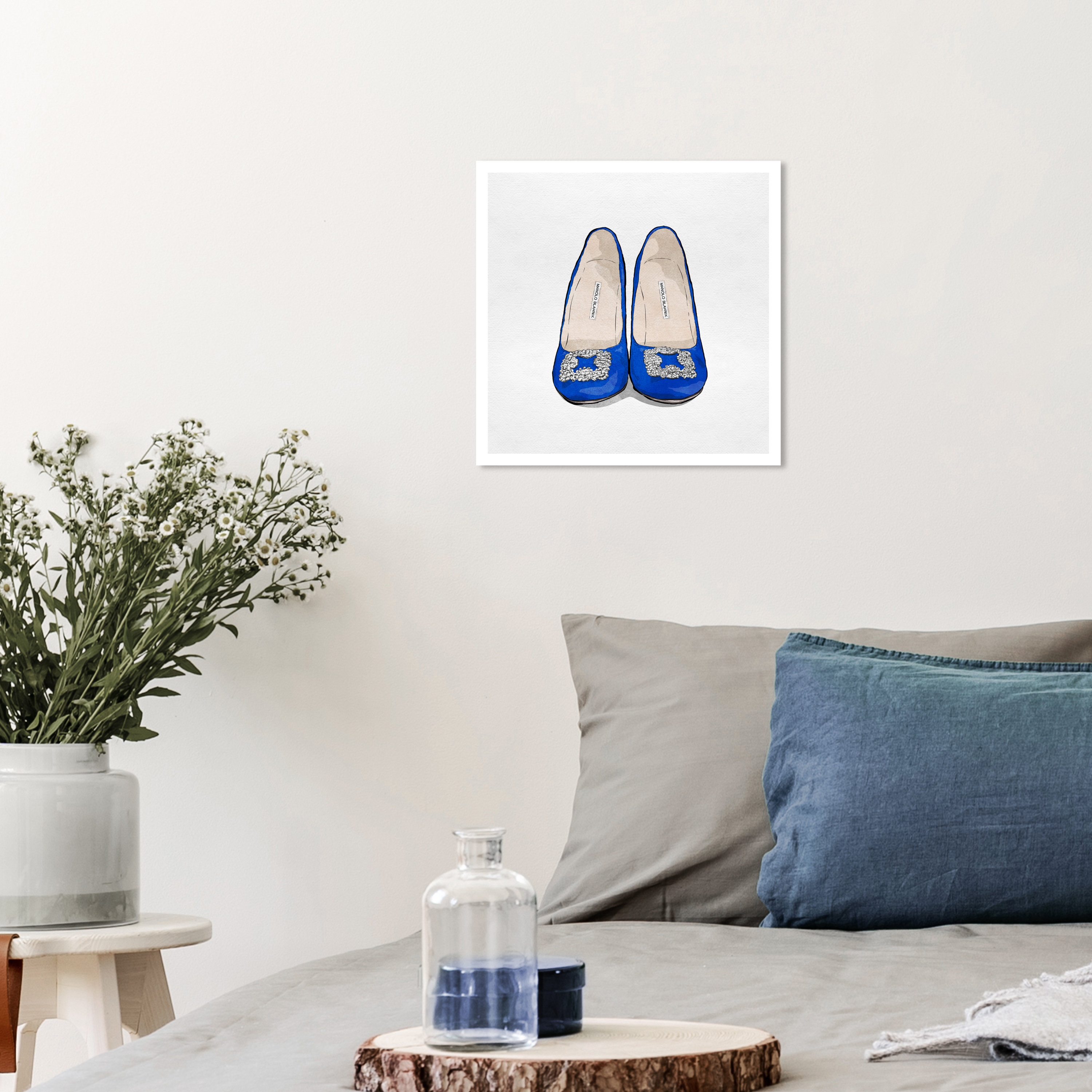 House of Hampton® Fashion and Glam The Perfect Blue Pair Glam Blue ...