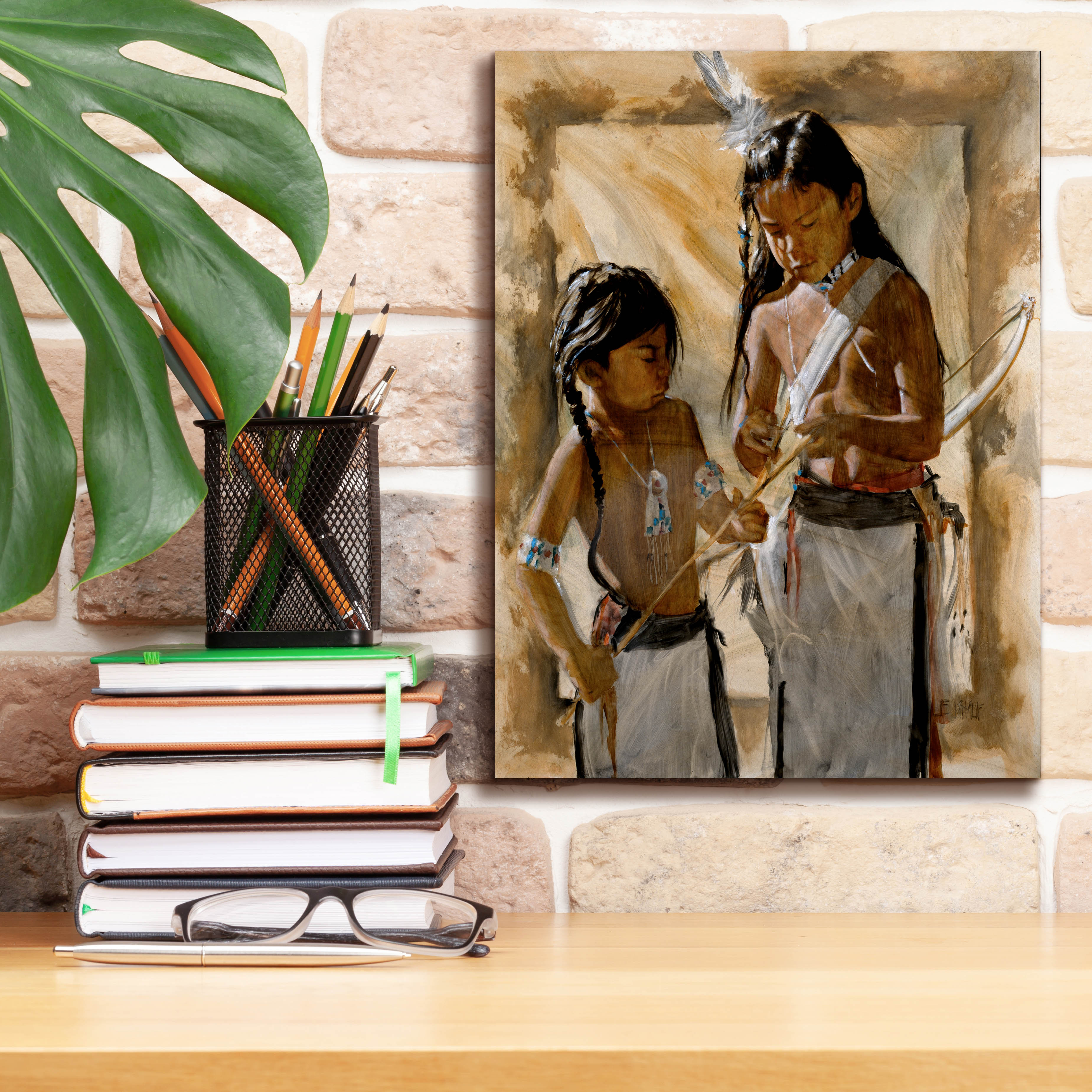 Bungalow Rose 'Little Brothers' By J. E. Knauf, Canvas Wall Art ...