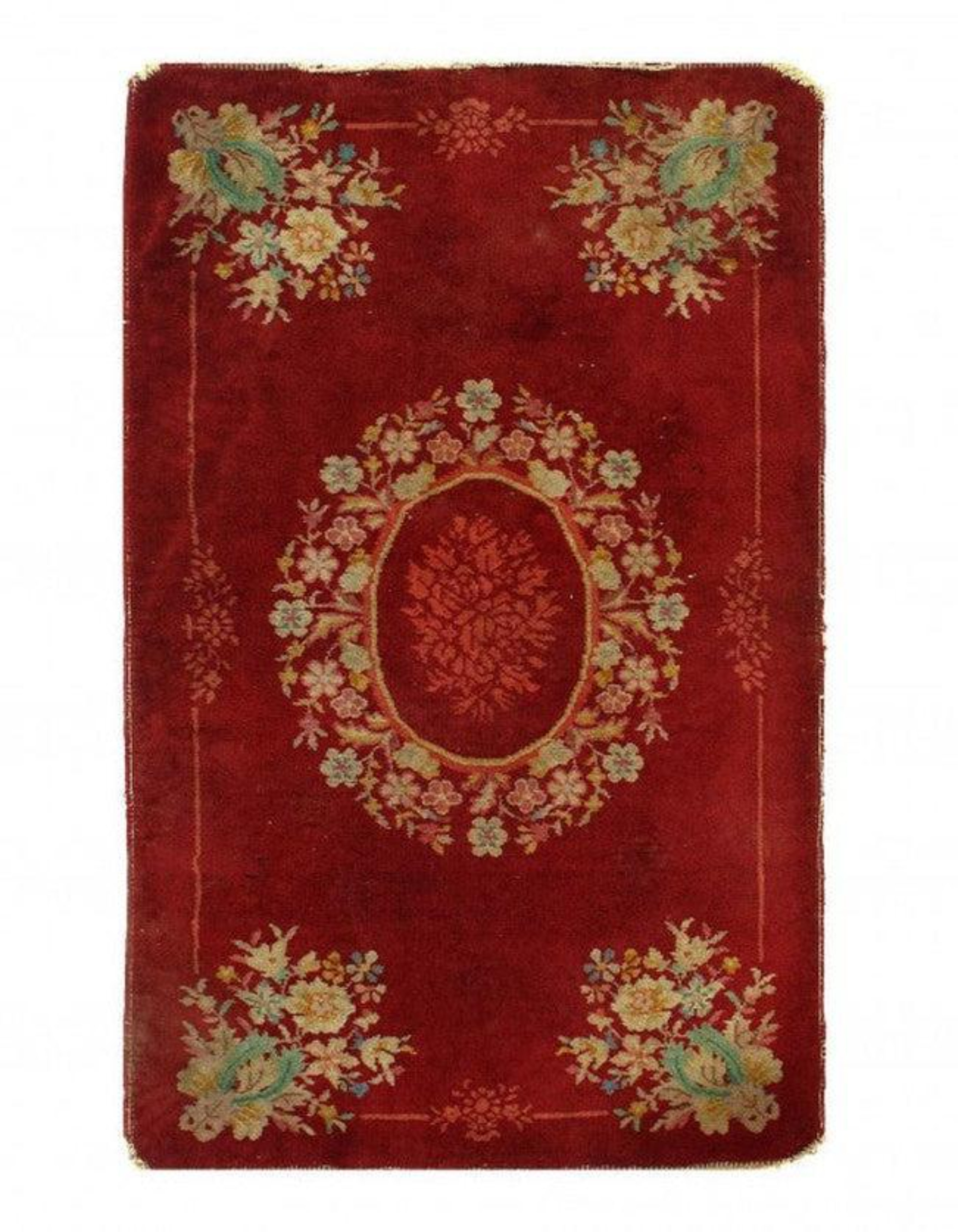 Isabelline Nanfito Oriental Handmade Rectangle 3' x 4'11" Wool Area Rug ...