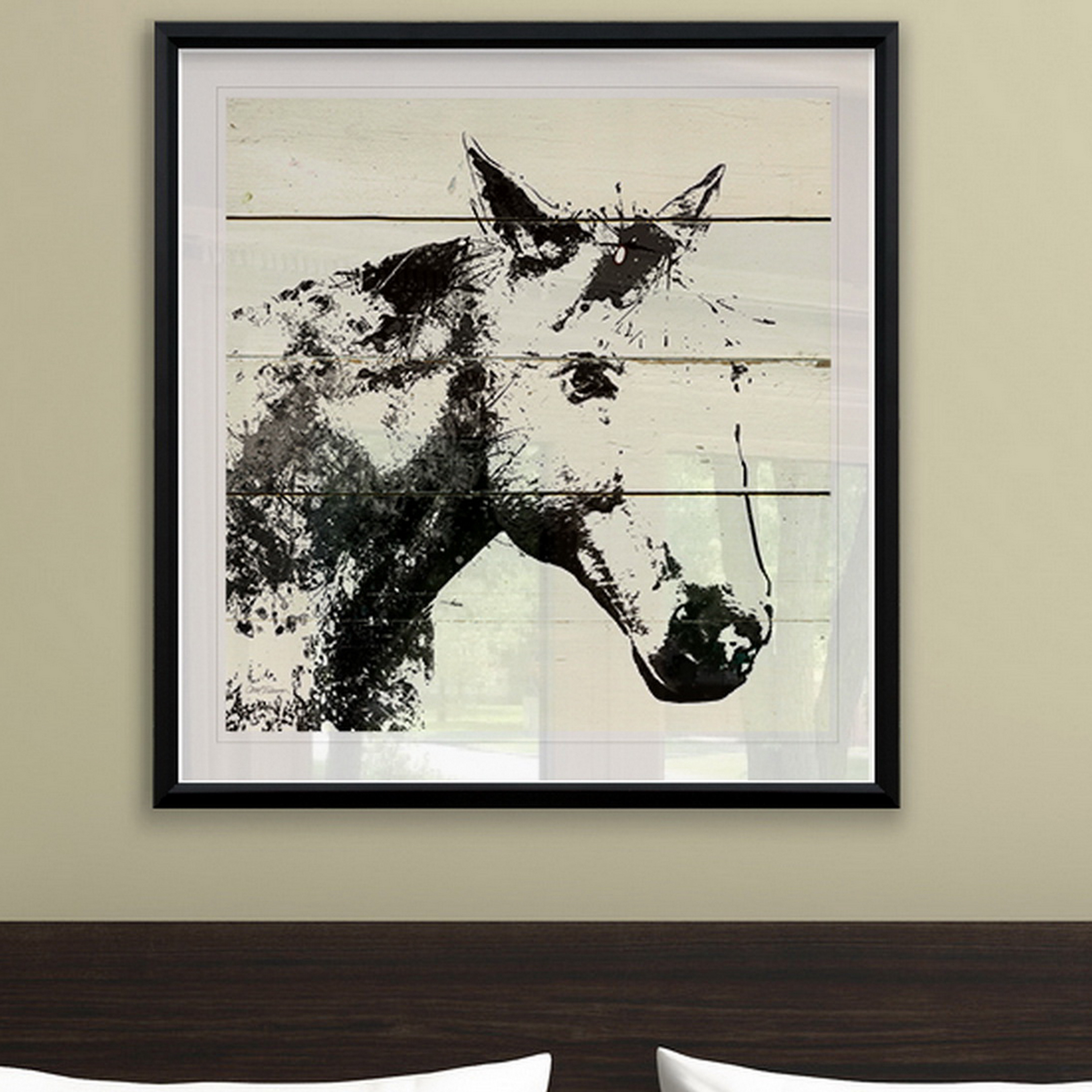 Gracie Oaks Barn Shadow - Picture Frame Print - Wayfair Canada