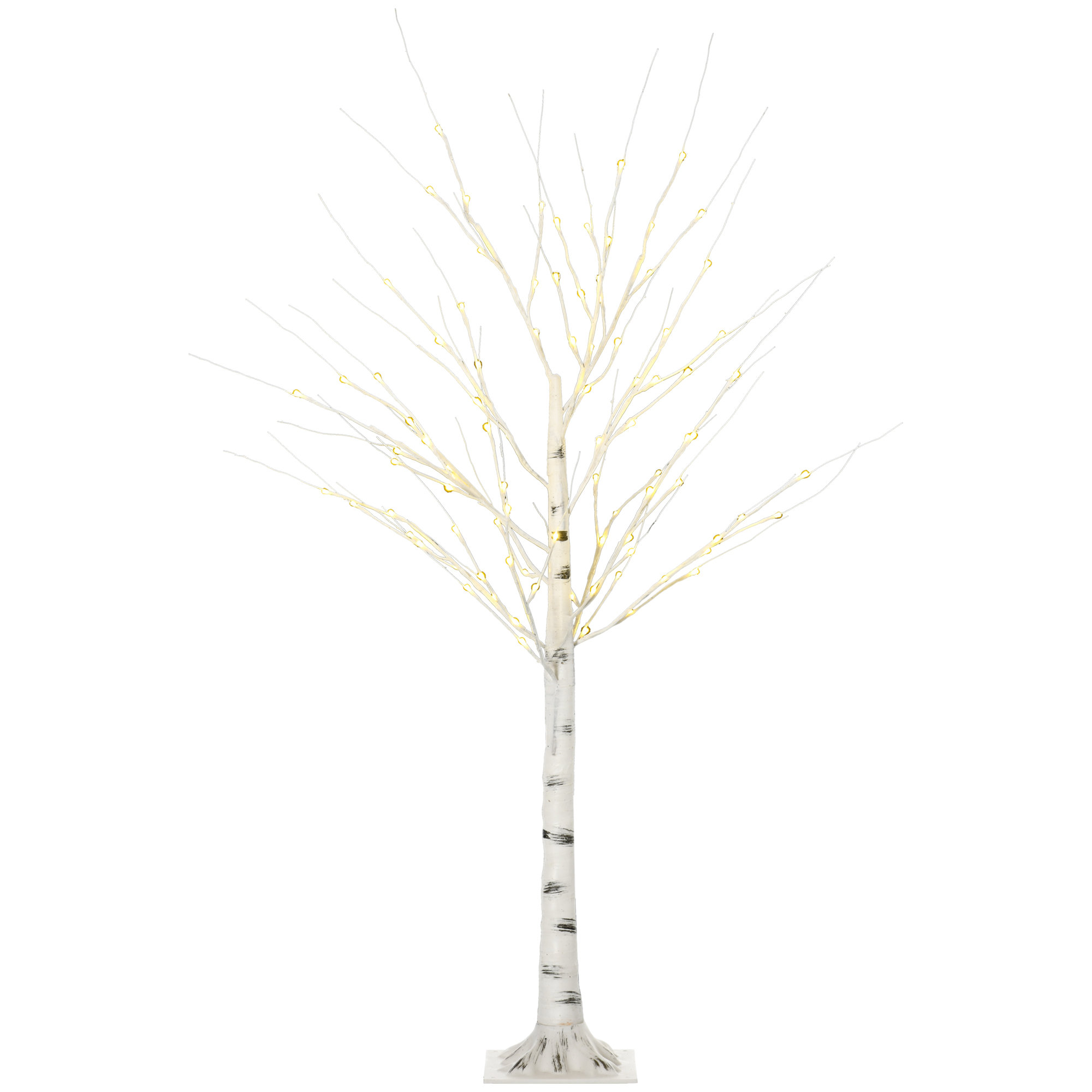 The Seasonal Aisle 96 White Lighted Trees & Branches & Reviews ...