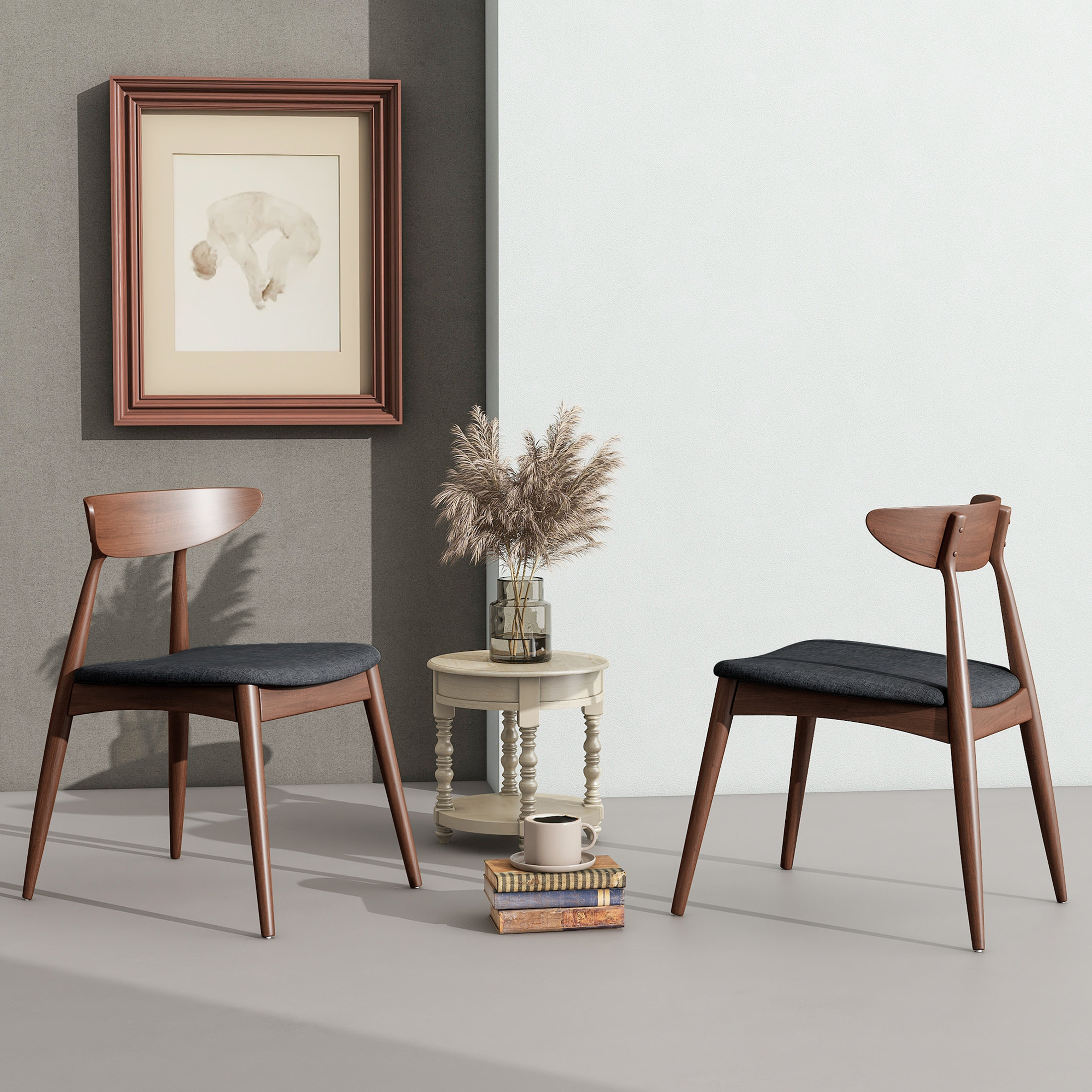Corrigan Studio Timeless Elegant Dining Chairs Set of 2 - Wayfair Canada