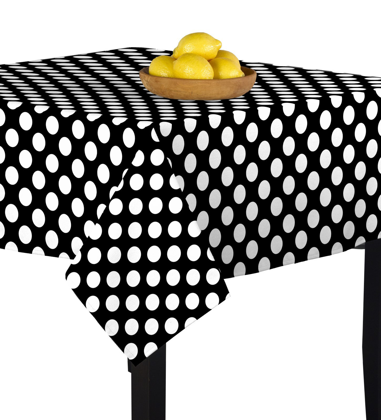 East Urban Home Corey-James Polka Dots Tablecloth | Wayfair