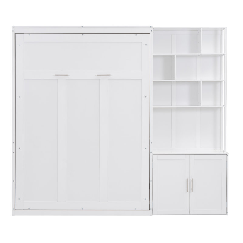 Latitude Run® Murphy Bed With Multiple Storage | Wayfair