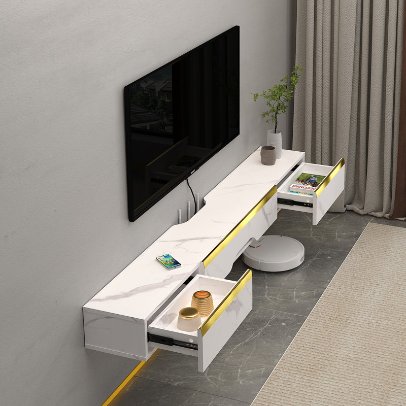 Mercer41 Miroslav Floating TV Stand for TVs up to 70" & Reviews | Wayfair
