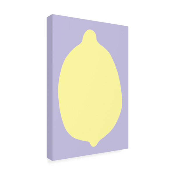 August Grove® Lemon On Canvas by Athene Fritsch Print - Wayfair Canada