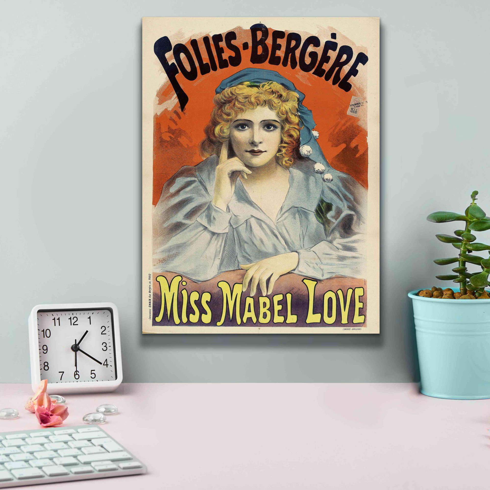 Trinx Red Barrel Studio® 'Foliesbergere,Miss Mabel Love 1895' By Epic ...