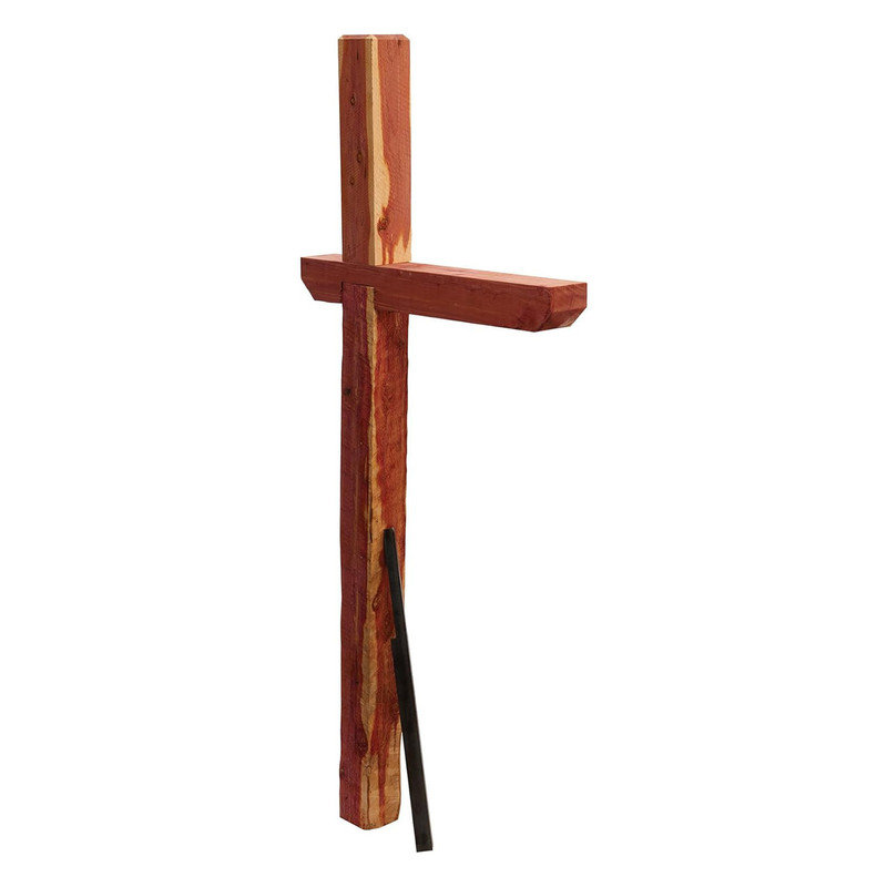 AMIZOY Mailboxes Drive-in Cedar Wood Mailbox Post, Compatibility Code A ...