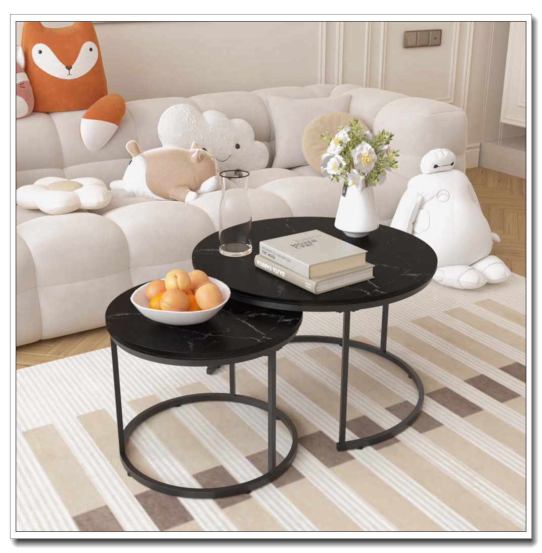 Latitude Run® Nesting Coffee Table Set | Wayfair