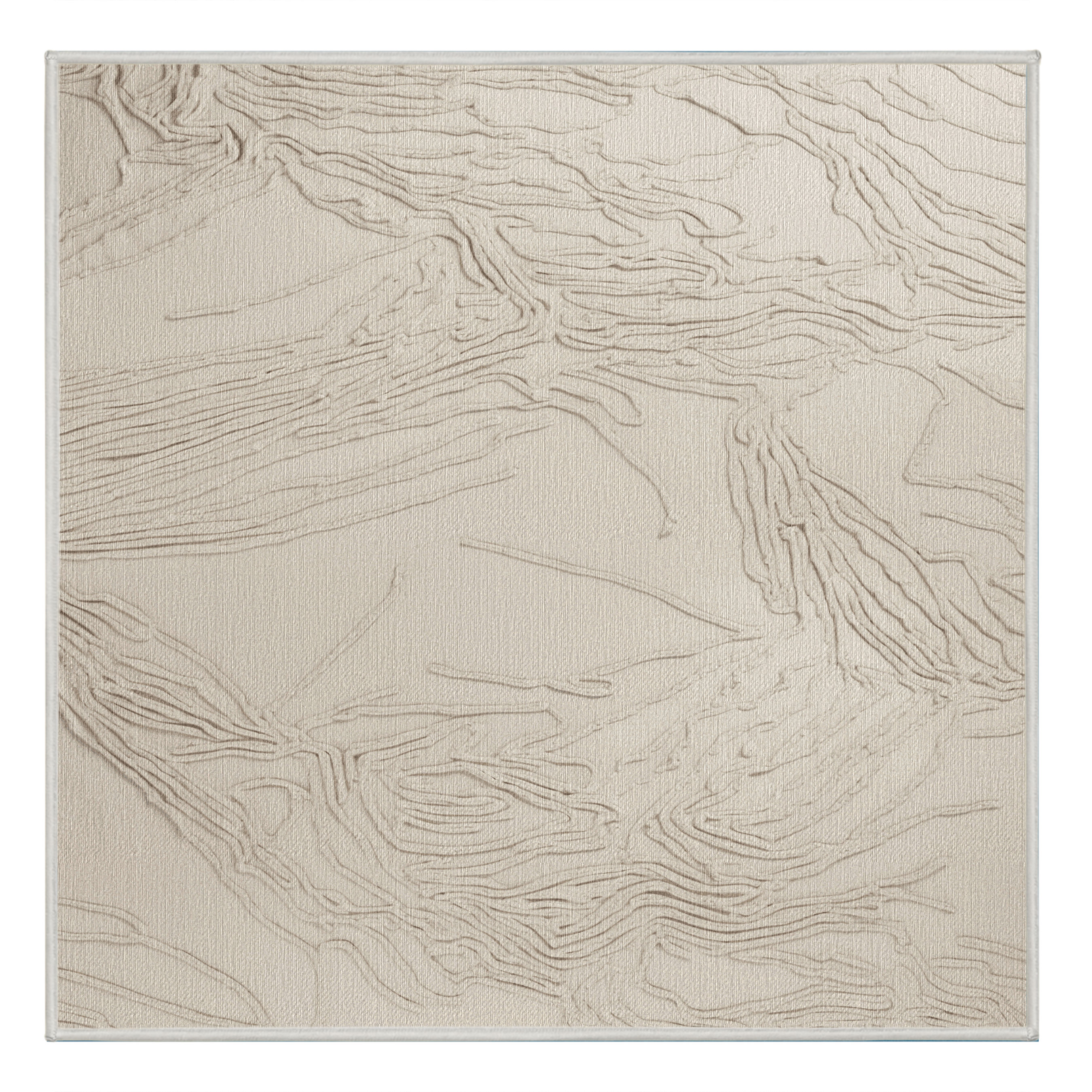 Hokku Designs Machine Washable Abstract Beige Area Rug | Wayfair