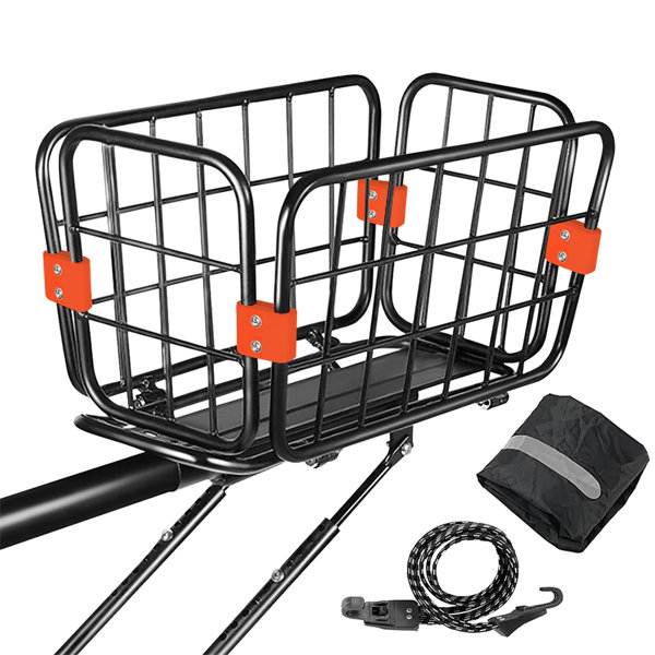 WFX Utility™ Bike Back Rack, Universal Bicycle Rear Rack And Basket For ...