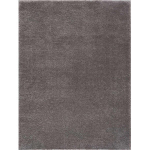 Mercer41 Fazli Performance Gray Plush Pile Area Rug & Reviews | Wayfair