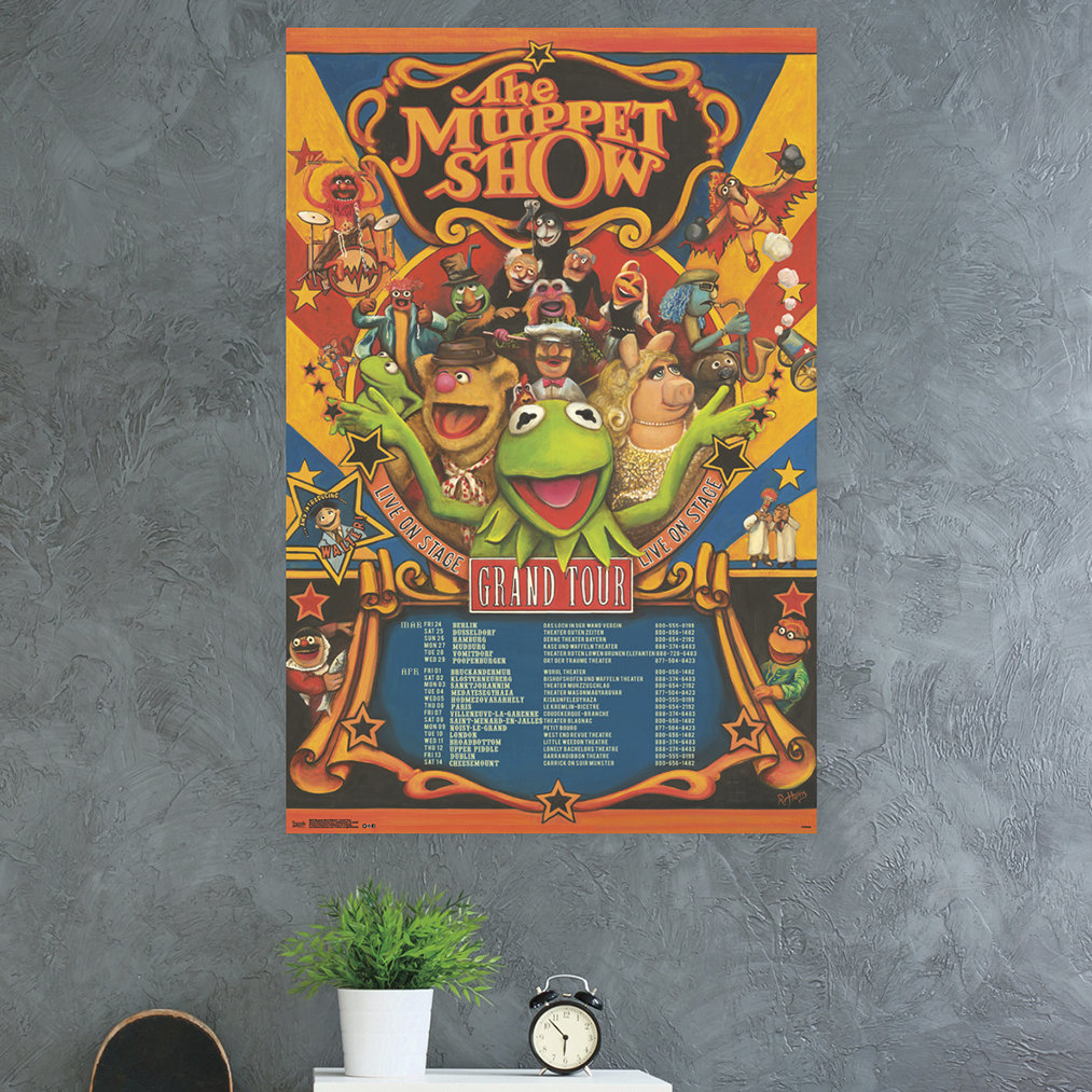 Trends International Muppets Most Wanted - Grand Tour Paper Print | Wayfair