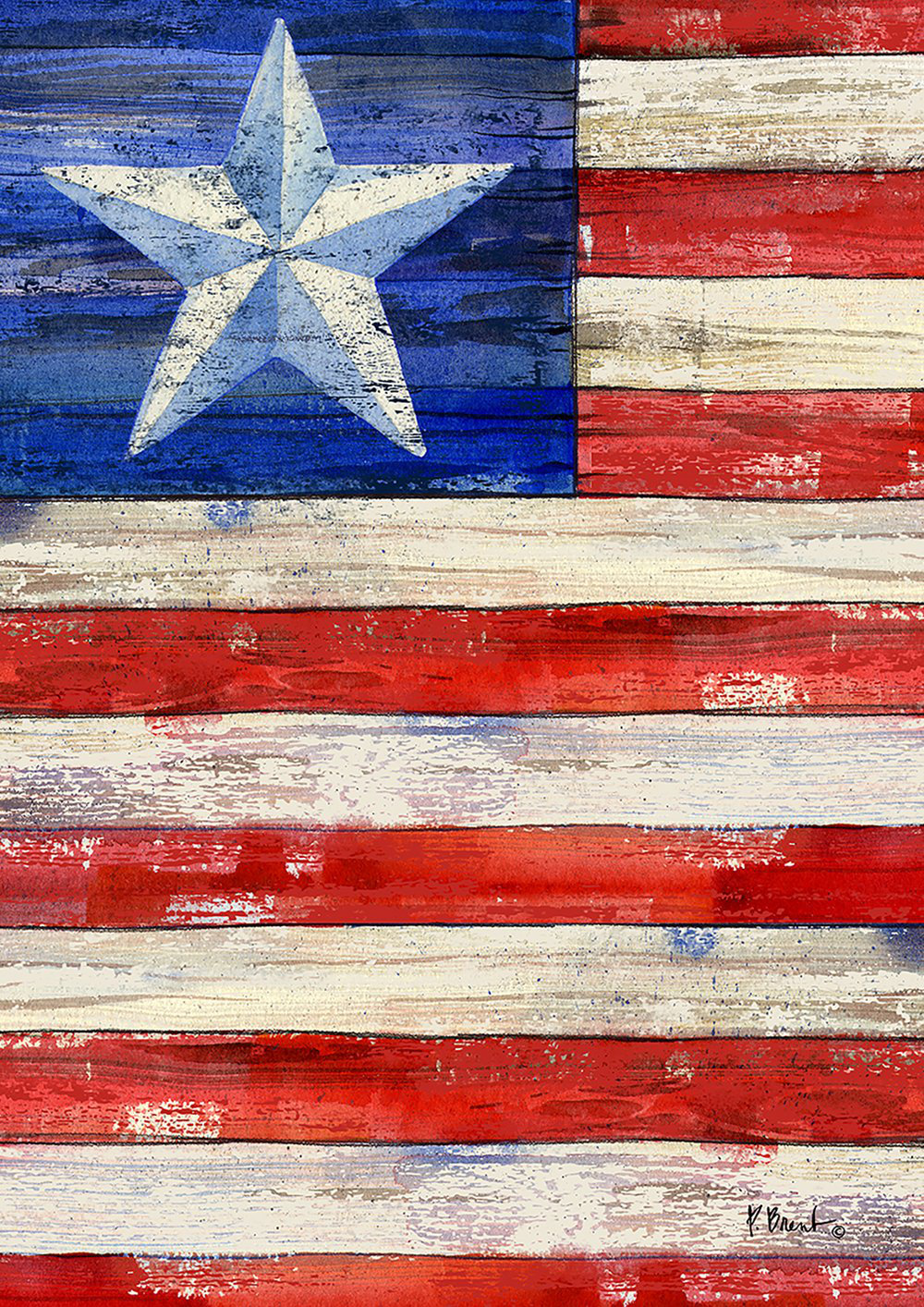 Toland Home Garden Double Sided 40'' H x 28'' W Polyester None House ...