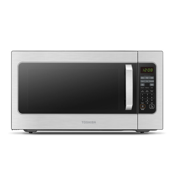 Toshiba 2.2 Cu Ft Large Countertop Microwave, Smart Sensor, 6 Menus ...