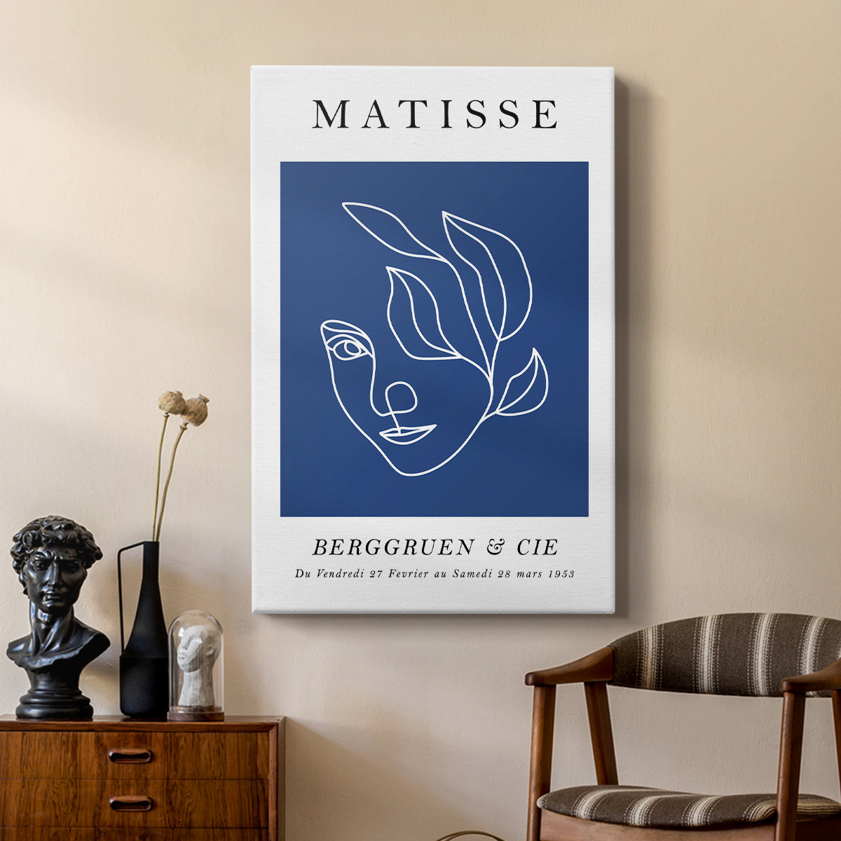 George Oliver Matisse CCC Framed Print -Custom Wrapped Gallery Cavas ...