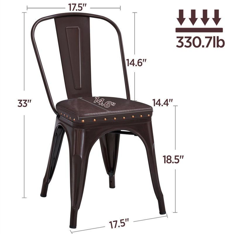 Williston Forge Hellam Slat Back Side Chair & Reviews | Wayfair