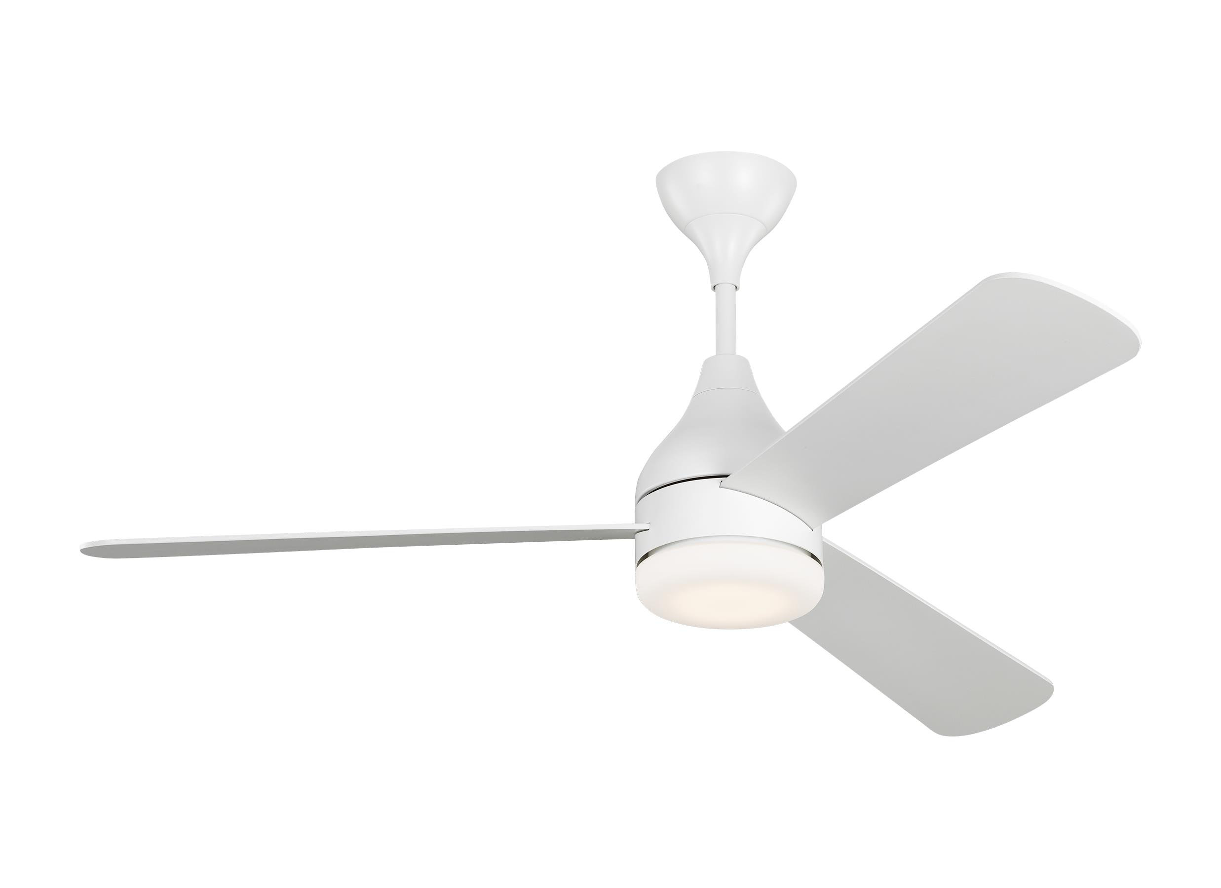 Latitude Run® Docklands 3 - Blade LED Smart Standard Ceiling Fan with ...