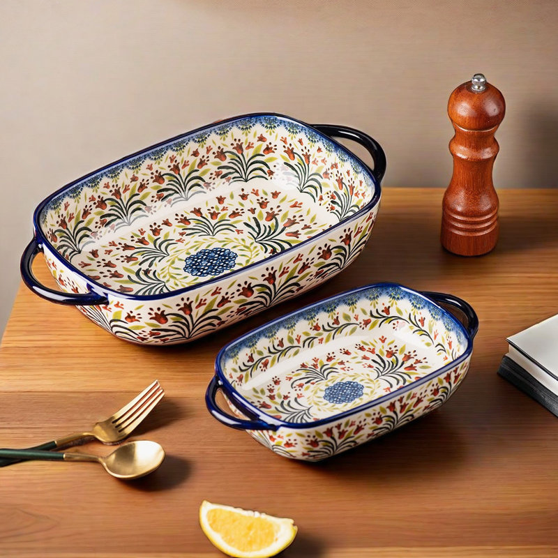 ATC HOLDINGS Rectangle Ceramic Baker Bakeware | Wayfair