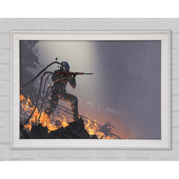 Williston Forge The Fiery Gunman - Single Picture Frame Art Prints ...